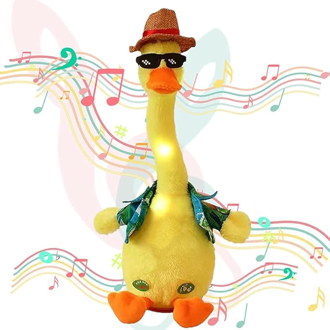 Pato Bailarín Recargable con Luces y Sonido